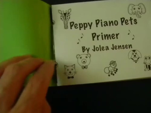 Peppy Piano Pets Primer for Preschool and Beginners by Jolea Jensen