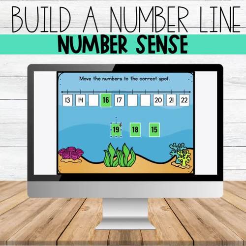 Digital Build A Number Line Activity | Google Slides | TPT