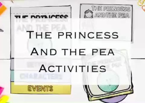 Valentine's Day Story Reading Comprehension | The Princess and the pea