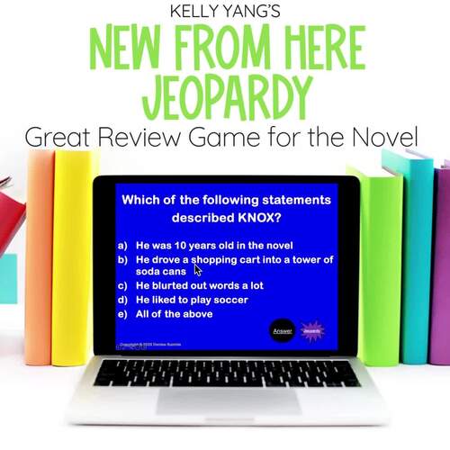 New From Here by Kelly Yang Jeopardy by Reading Under the Hula Moon