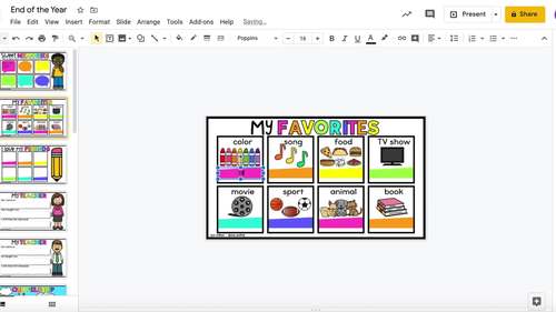 End of the Year for Google Slides - Distance Learning | TpT