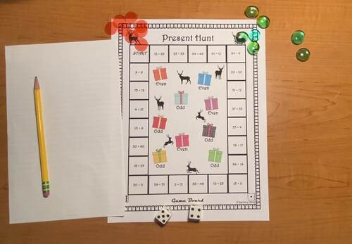 Christmas | 11 Times Table Board Game | 3rd & 4th Grade Math ...