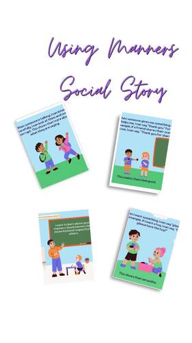 Social stories bundle by Very Mindful Mrs. Mueller | TPT