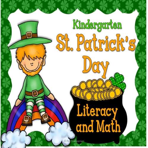 St. Patrick's Day Kindergarten Activities | March Math & Literacy Centers
