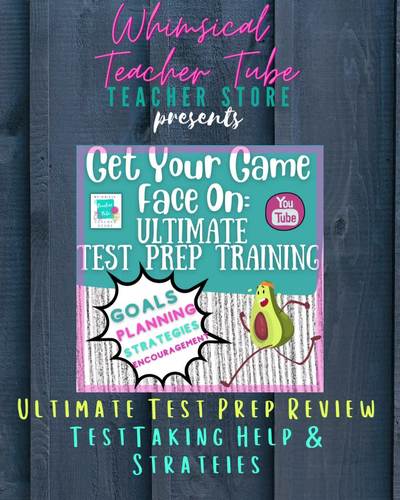 Ultimate Test Prep Training-Test Taking Help and Strategies | TPT