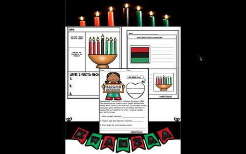 Kwanzaa Lessons and Activities by KinderCollege | TPT