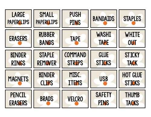 Retro Boho Daisy Themed Teacher Toolbox Labels⎮Editable | TPT