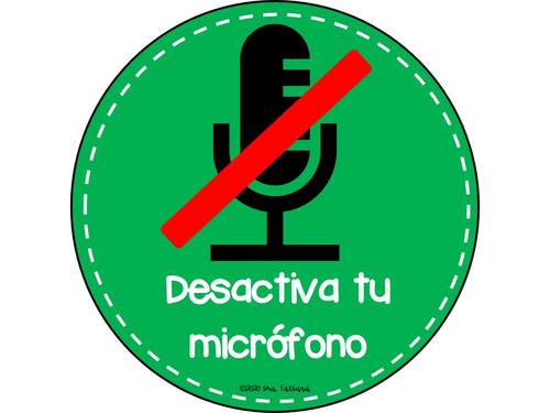 Virtual Rules in Spanish | Reglas para una clase virtual | Print ...