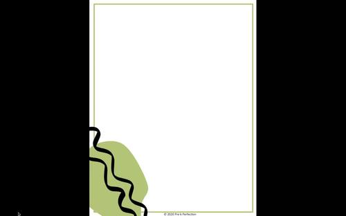 Organization, Boho Teacher Planner, Lesson Plan template, Monthly Calendar