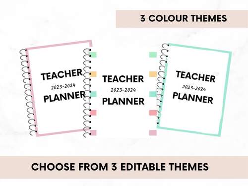 2023-2024 Ultimate Teacher Planner by Teach Resourcefully | TPT