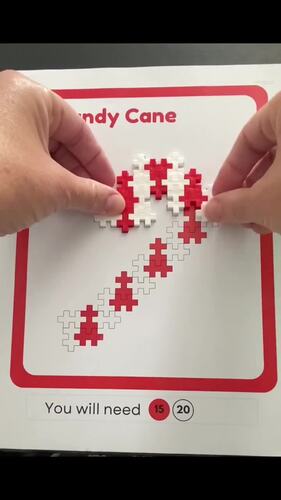 Plus Plus Blocks Christmas task cards, Math Center, Morning Bin & Stem ...