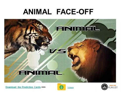 Animal Face-Offs. Animals. Comparisons. ELA. Video. Discussion. Debate.