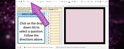 PIXEL ART: Evaluate Functions from Graphs using Function Notation