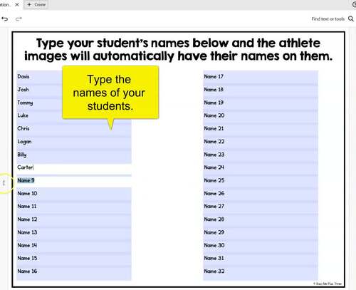 Sports Themed Door Display Bulletin Board Décor Set | EDITABLE | PE ...