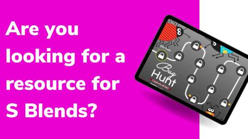 S Blends Game BOOM Cards Phonics Activities by Fiddleheads | TPT