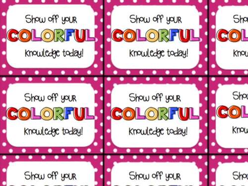 Starburst & Skittles Testing Motivation Treat Tag Bundle | TPT