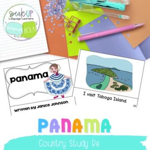 Panama Country Study Reader & Activities Print & Digital with Audio ...