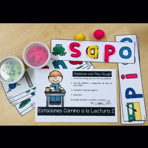 Estaciones de Trabajo Camino a la lectura 2 (FONETICA) by Dual Language ...
