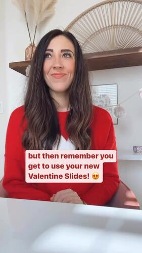 Daily Google Slides Set | Valentine Themed Slides by Mrs Munchs Munchkins