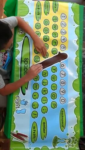 QWERTY Island Keys - Vocabulary/Spelling Test Prep by Keyboarding Arts