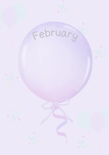 Cheerful Balloon Birthday Charts and Colorful Classroom Bulletin Display