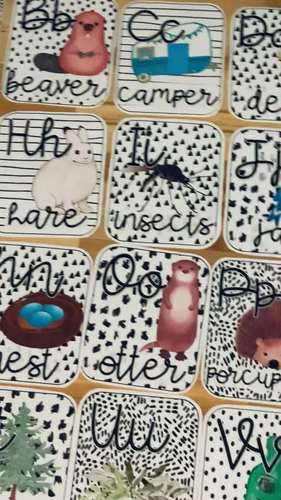 Camp Alphabet Posters by The Mountain Valley Teacher | TPT