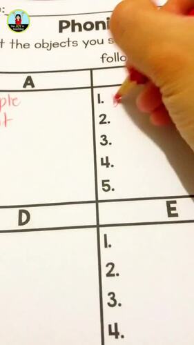 Phonics Detective Worksheet by The Joy in Teaching | TPT