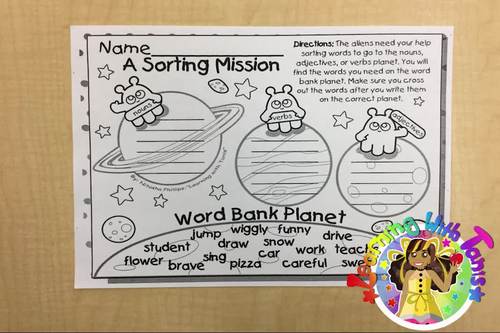 Literacy space Activity No prep by Learning with Tanis | TpT
