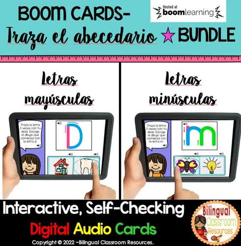 Abecedario | Formación de letras | BOOM Cards | Spanish Alphabet ...