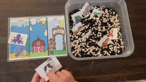 Animal Sensory Bin Activities & Centers BUNDLE For Preschool Special ...