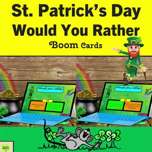 St Patrick's Day Decision Making Would You Rather Activity Digital Boom ...
