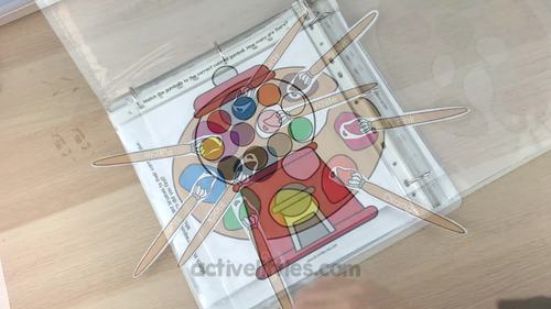 Preschool Busy Book Activity Binder Learning Folder - Add-Ons by Active ...