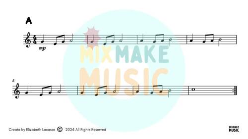 SAILING ALONG: Song for Recorder (G, A, B, E) with Play-along Track