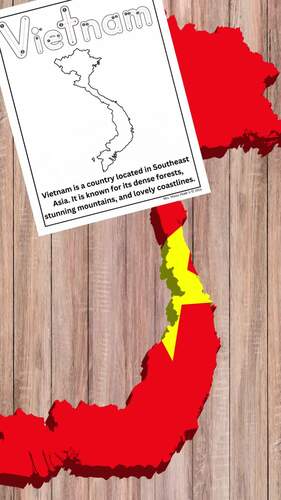 Vietnam Mini Unit with Geography, Cultural Studies, Traditional Foods ...