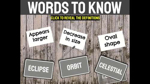 Moon Phases Interactive Google Slides™ Presentation | Distance Learning
