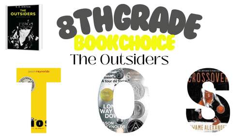 The Outsiders Independent/Lit Circle Book Choice by Mrs. A's Type B ...