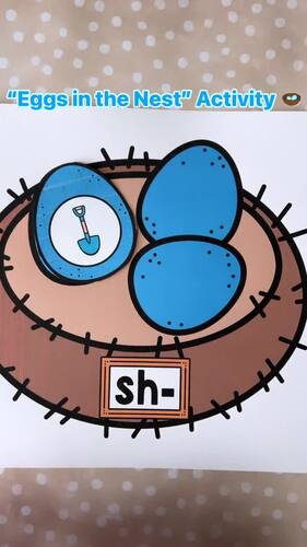 Digraph | Spring Activities by Allie Lewis- Teaching on the Move