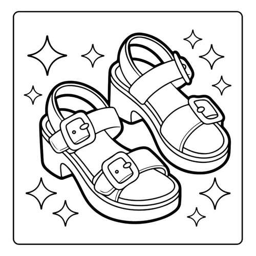 Kawaii & Retro Vibes Coloring Pages | 60 Bold & Easy Designs | PDF + PNG