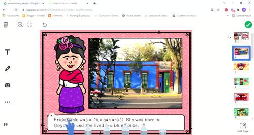 FRIDA KAHLO Digital Reading Comprehension | Seesaw | Hispanic Heritage