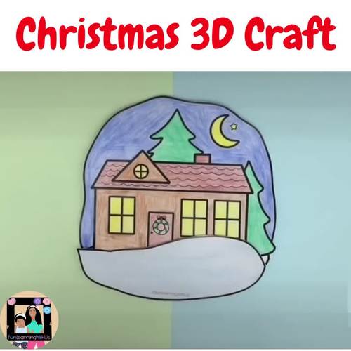 Christmas 3D Craft | Holiday Around The World Craft | December Craft