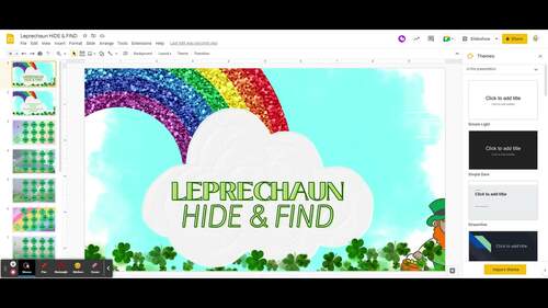 St. Patrick's Day HIDE & FIND | Editable Digital Hide and Seek Game ...