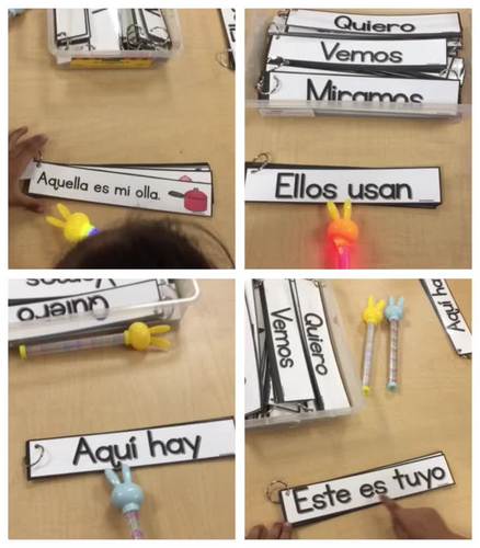 Desarrollar Fluidez al Leer *Oraciones con Palabras de Alta Frecuencia