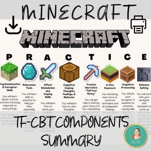 Minecraft TF-CBT P.R.A.C.T.I.C.E. Components Summary, PRACTICE, Visual
