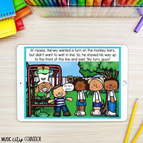 Personal Space, Hands to Self, Safe Body Lesson, Counseling SEL Lesson