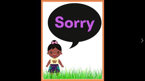 Let's be Polite and Use Magic Words. 10 Printable Manner Words For Word ...