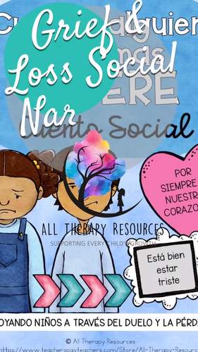 SPANISH VERSION - Grief Loss Death Social Narrative - Coping with Loss