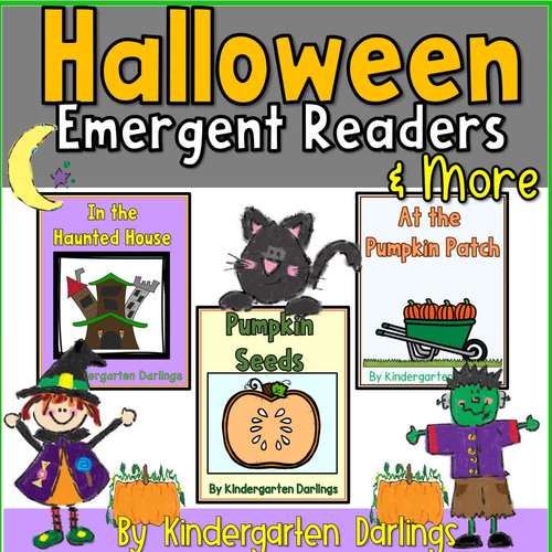 Halloween Activities and Emergent Readers for Kindergarten and First Grade