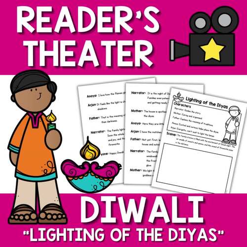 Diwali Readers Theater Activity | Fun Skit Play Holidays around the ...