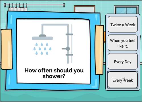 Personal Hygiene Digital Activity Bundle for Special Education & Autism
