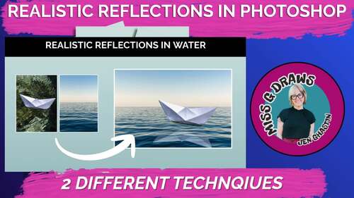 Realistic Reflections in Photoshop: Water & Glass Techniques by Miss G ...